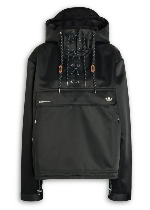 WALES BONNER Adidas X Hooded Satin Jacket