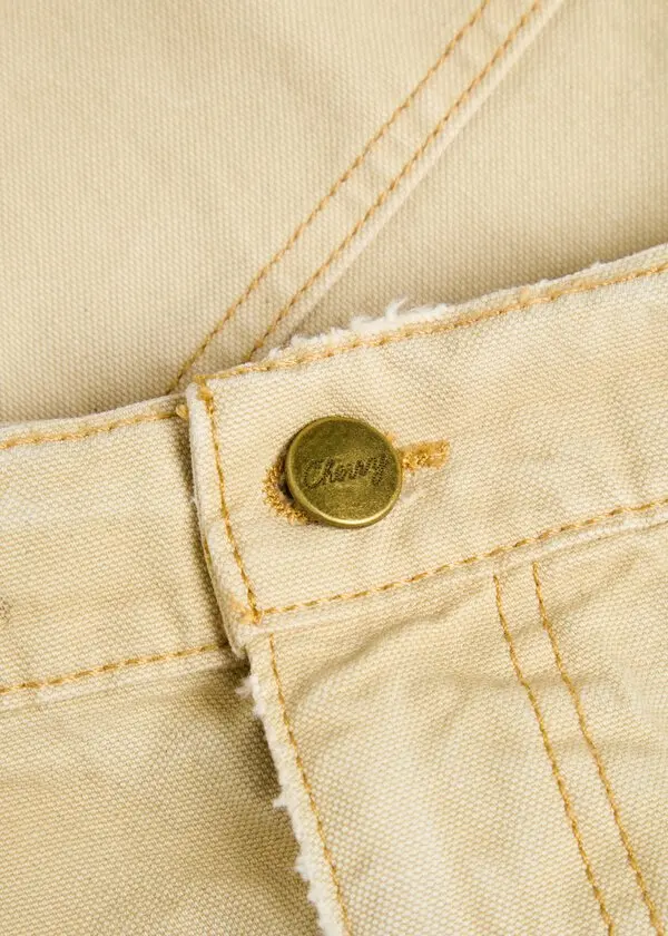 CHERRY LOS ANGELES Carpenter Canvas Shorts