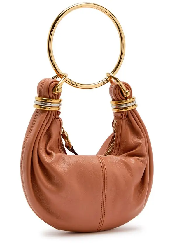 Chloé Grained Leather Top Handle Bag