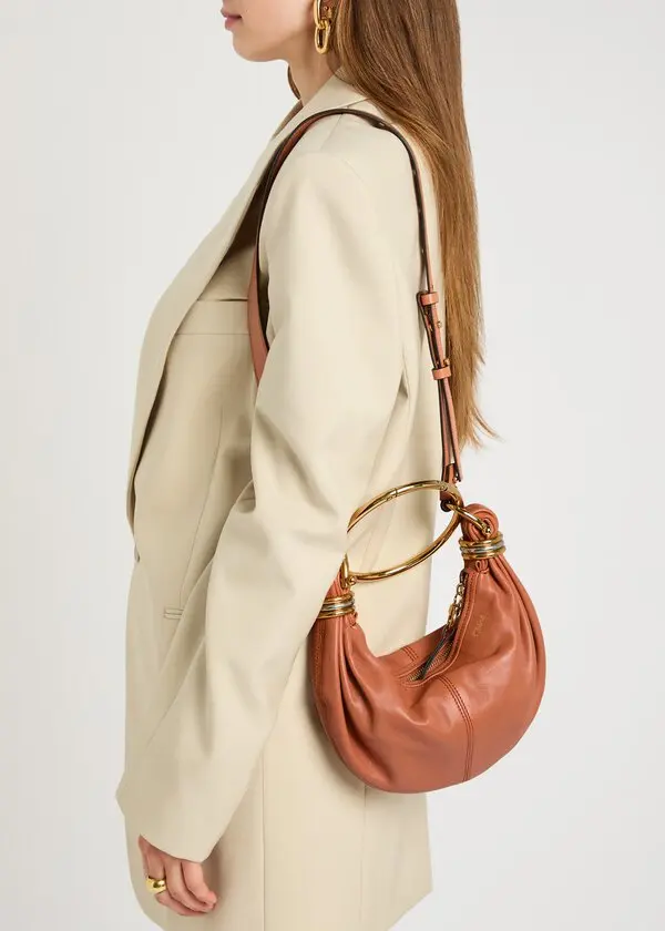 Chloé Grained Leather Top Handle Bag