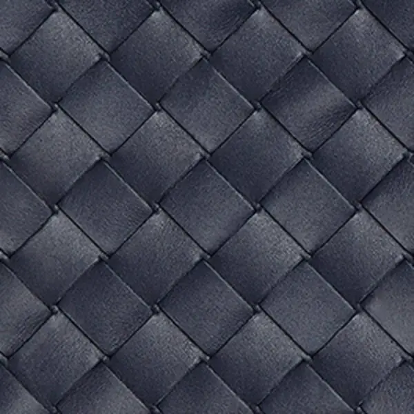 Bottega Veneta Leather Intrecciato Zip Pouch