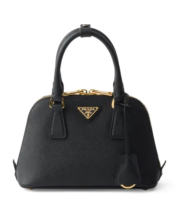 Prada Mini Leather Top-handle Bag