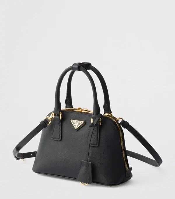 Prada Mini Leather Top-handle Bag