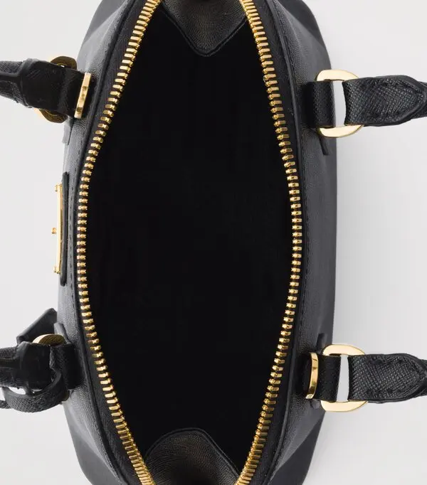 Prada Mini Leather Top-handle Bag