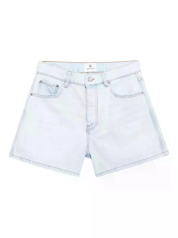 ANINE BING Dalton Denim Shorts