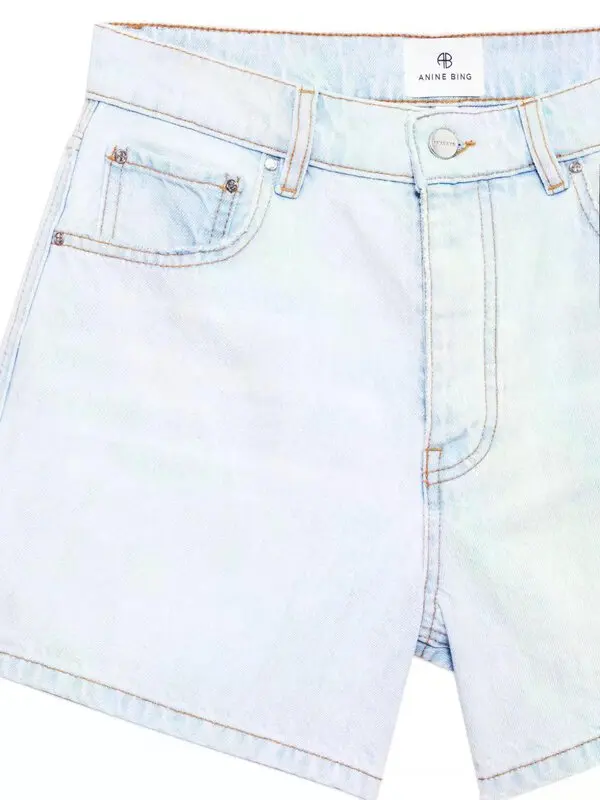 ANINE BING Dalton Denim Shorts
