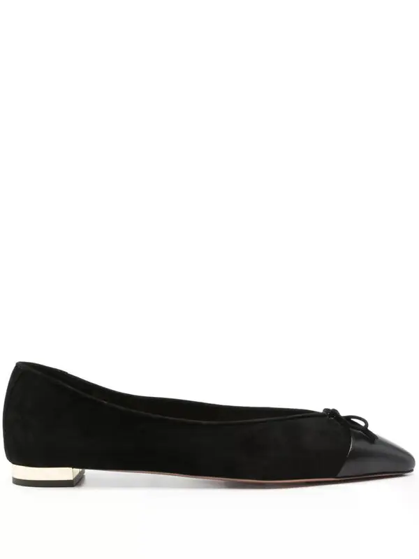 AQUAZZURA Bow-detail Ballerinas