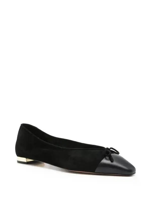 AQUAZZURA Bow-detail Ballerinas