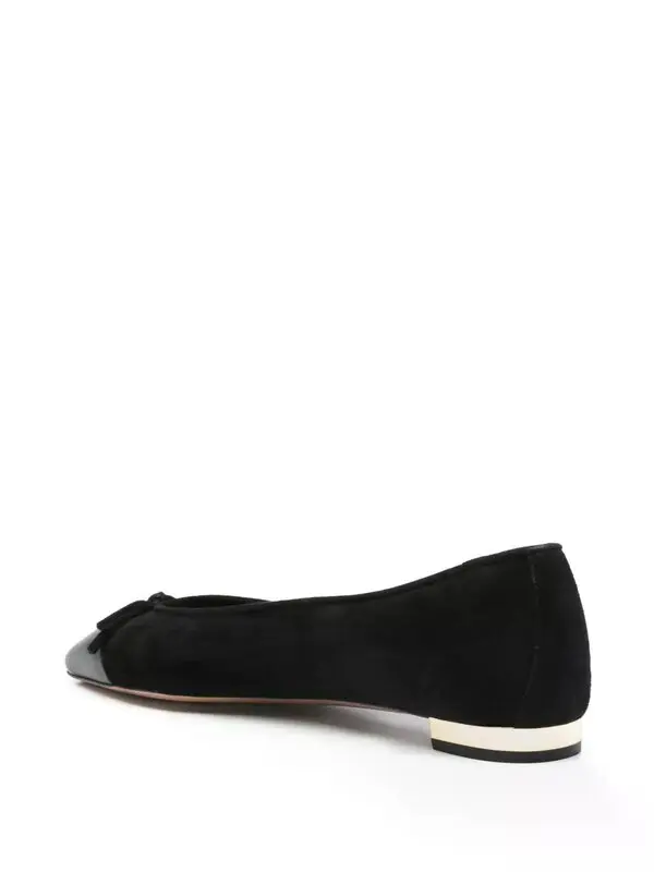 AQUAZZURA Bow-detail Ballerinas