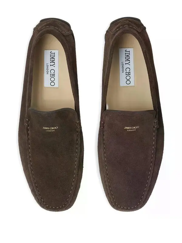 JIMMY CHOO Stanly Suede Loafers