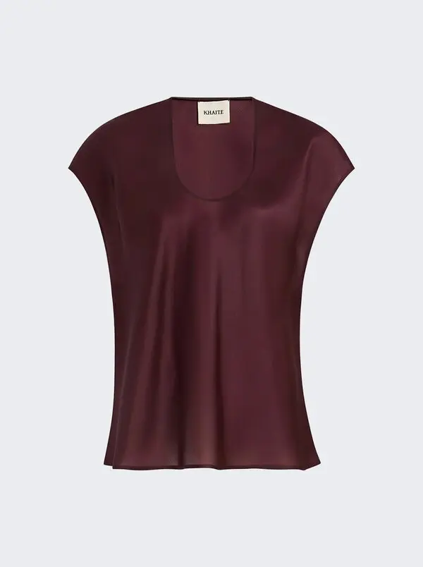 Khaite Barbo Top - Grey