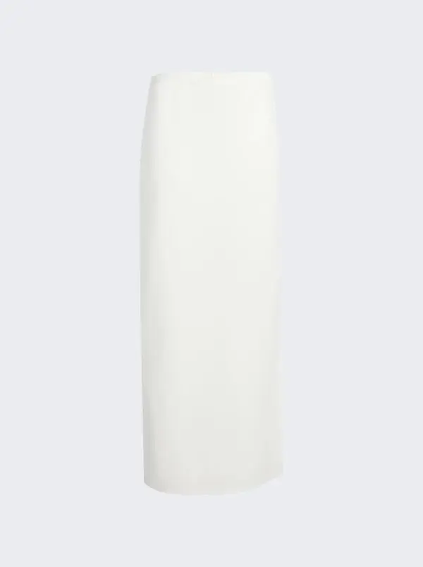 Khaite Lilth Maxi Skirt - White