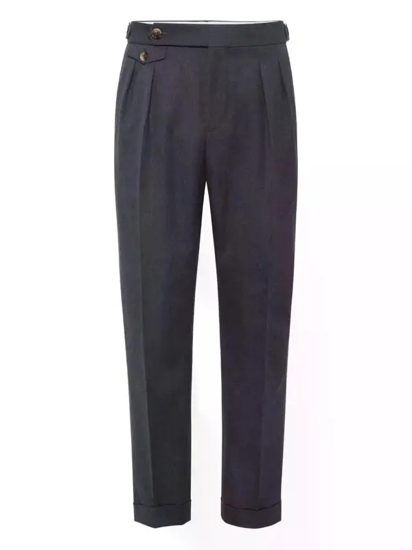 Brunello Cucinelli Gabardine Tailored Trousers