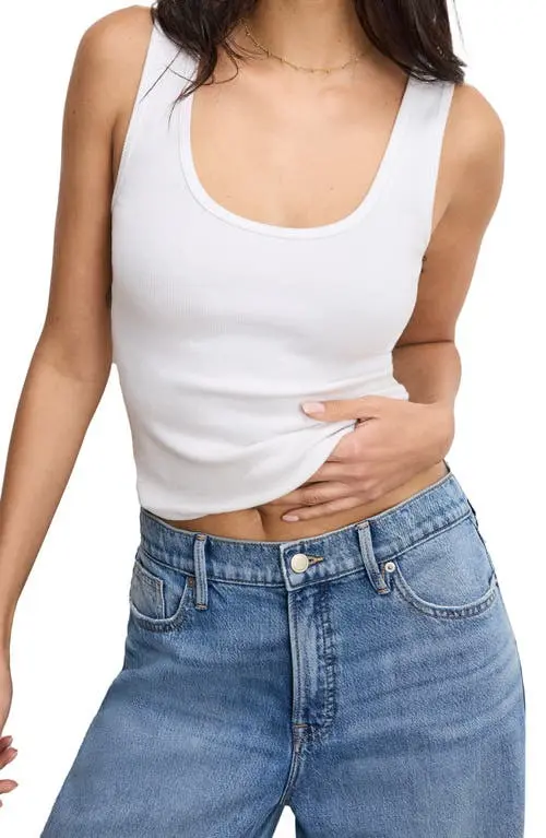 Good American Wide Leg Jeans