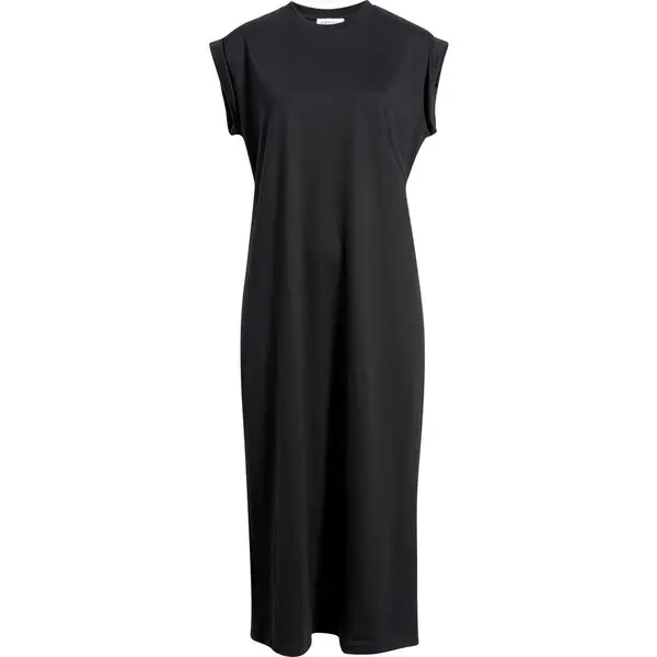 Nordstrom Pima Cotton Jersey Maxi Dress - Black