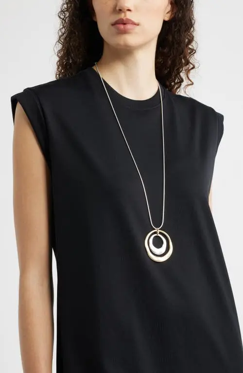 Nordstrom Pima Cotton Jersey Maxi Dress - Black