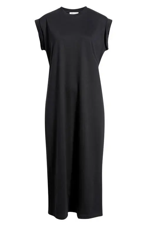 Nordstrom Pima Cotton Jersey Maxi Dress - Black