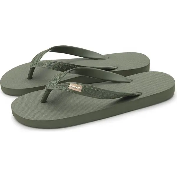 FEELGOODZ Classicz Core Natural Rubber Flip-flops - Lichen