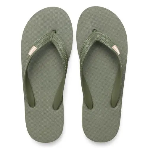 FEELGOODZ Classicz Core Natural Rubber Flip-flops - Lichen