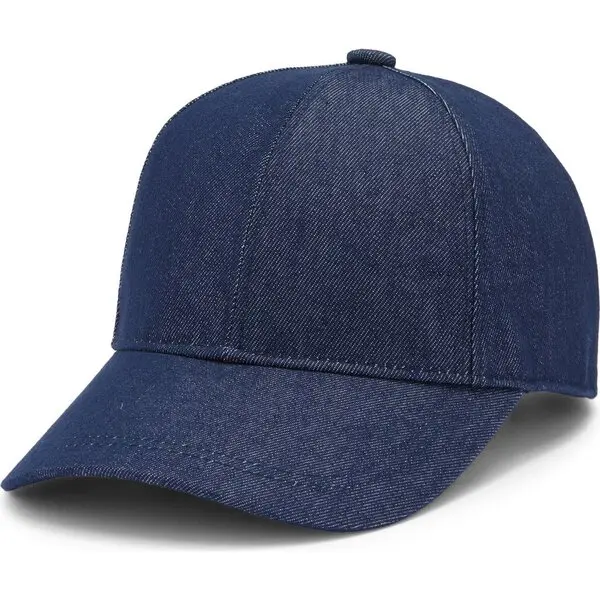 Nordstrom Denim Baseball Cap - Dark Blue