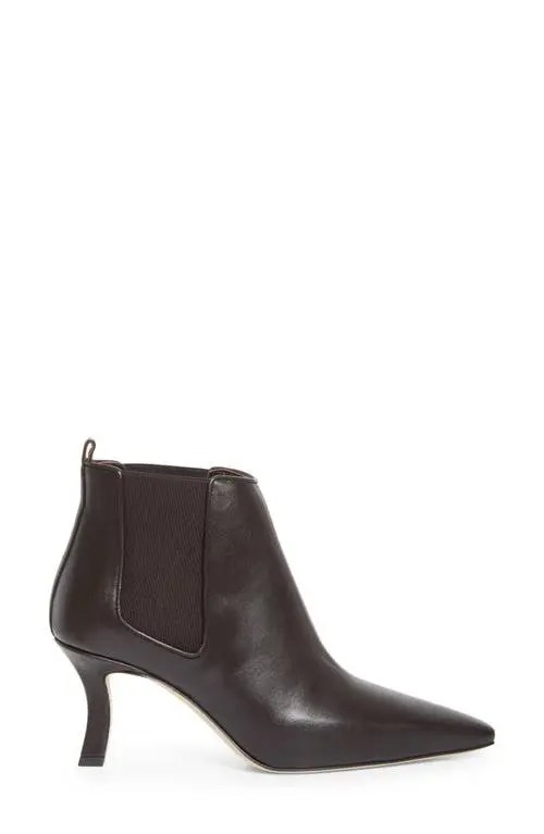 Manolo Blahnik Dildatra Pointed Toe Chelsea Boot