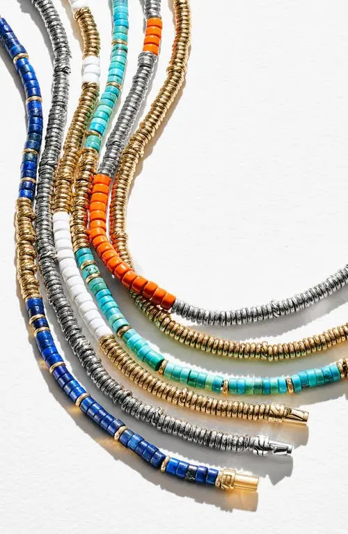 John Hardy Heishi Sterling Bracelet - Silver