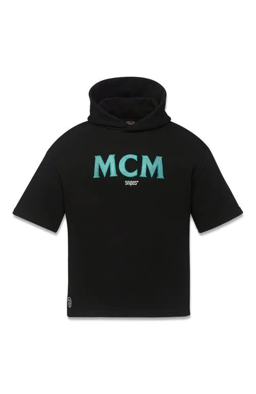Mcm X Snipes Rhinestone Hoodie