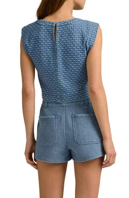 FAVORITE DAUGHTER The Arlo Texture Crop Top