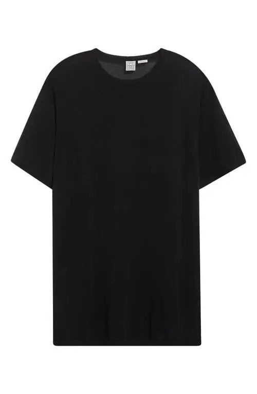 TOTEME Knit T-shirt - Black
