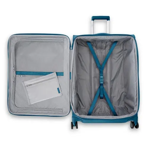 SAMSONITE Uplift Lightweight 2-piece Set Softside Expandable Luggage - Cerulean Blue