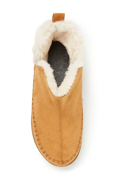 DEARFOAMS Brixen Bootie Slipper - Whiskey