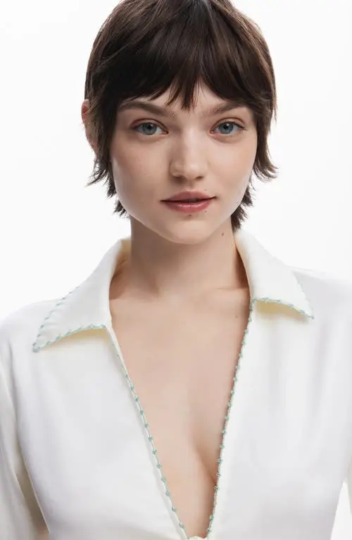 Desigual Tie-front Shirt