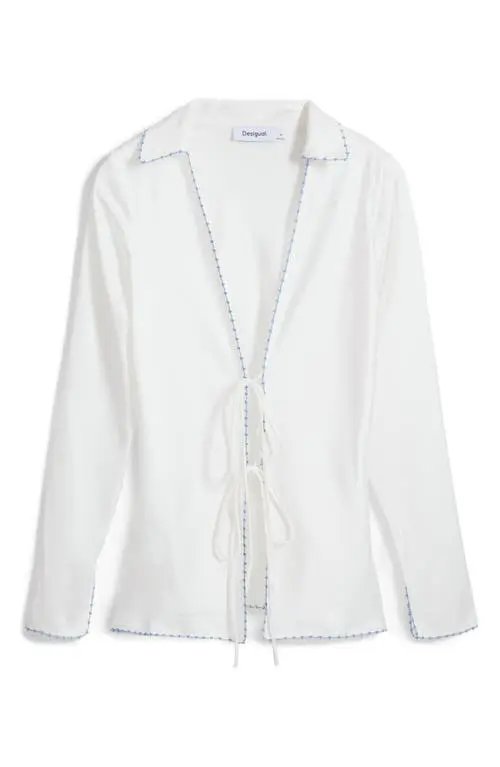 Desigual Tie-front Shirt