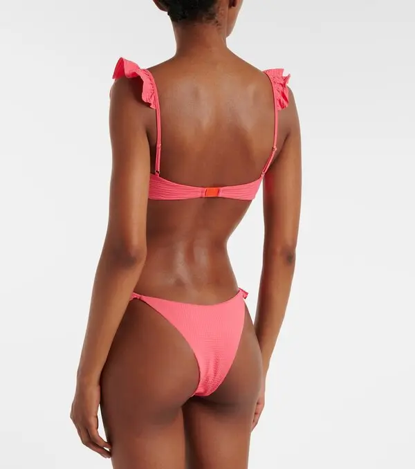 Marysia Seraphine Ruffled Bikini Top