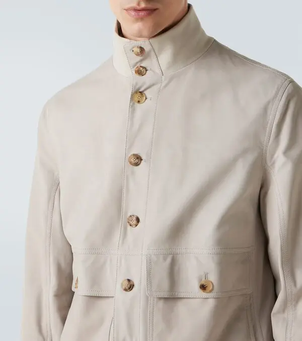 Brunello Cucinelli Leather Blouson
