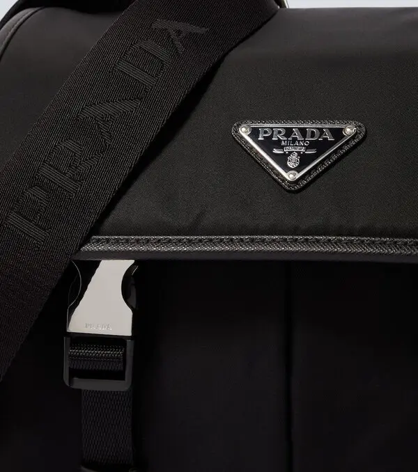 Prada Re-nylon Shoulder Bag - Black