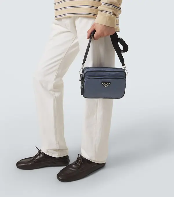 Prada Re-nylon Shoulder Bag - Blue