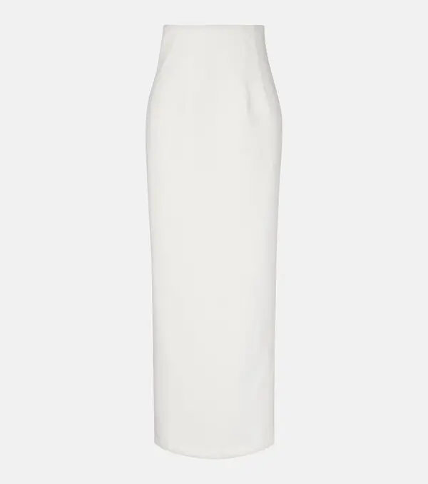ADRIANA DEGREAS Maxi Skirt - White