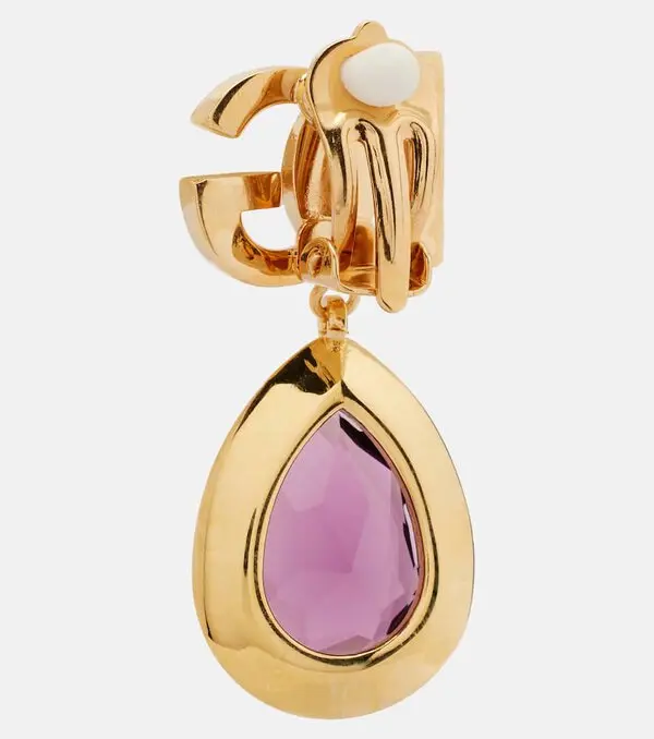 Dolce & Gabbana Dg Clip-on Earrings - Gold