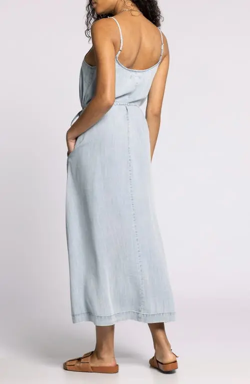 THREAD & SUPPLY Lyra Chambray Maxi Dress - Claudia Wash