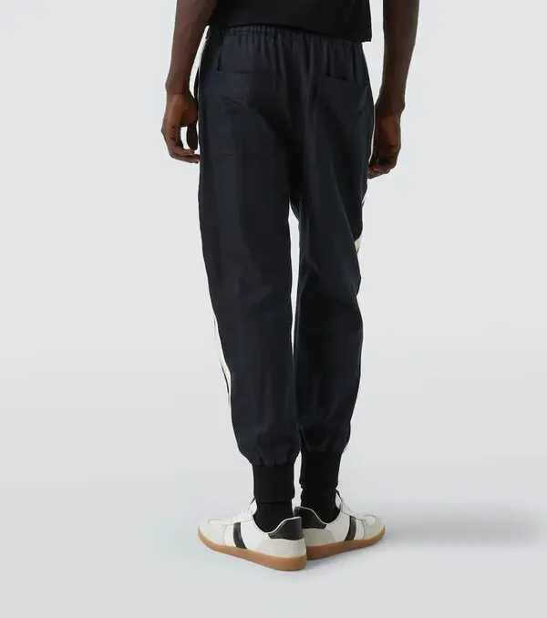 TOM FORD Cotton And Silk Twill Sweatpants