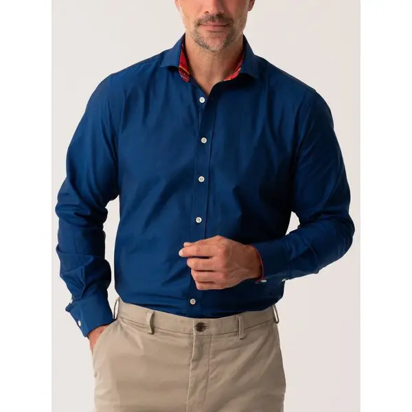 KOY CLOTHING Button Up Shirt - Navy