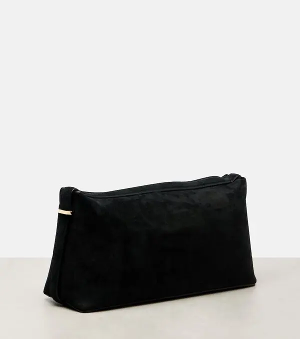 TOTEME Suede Clutch - Black