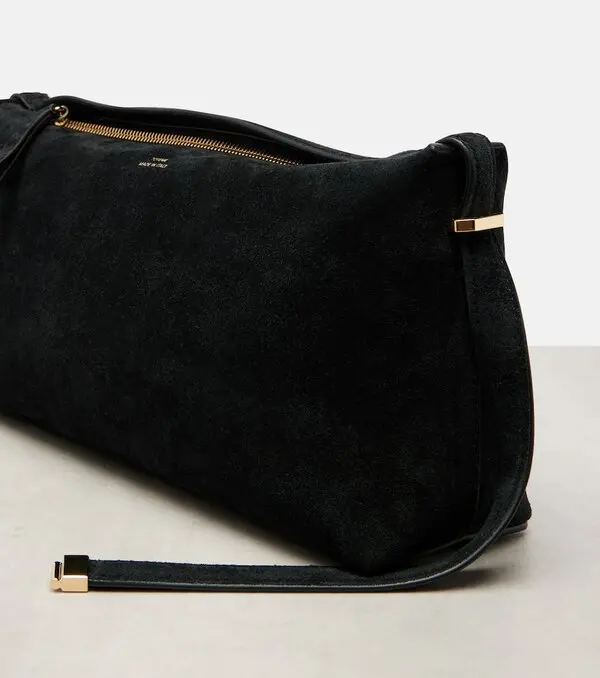 TOTEME Suede Clutch - Black