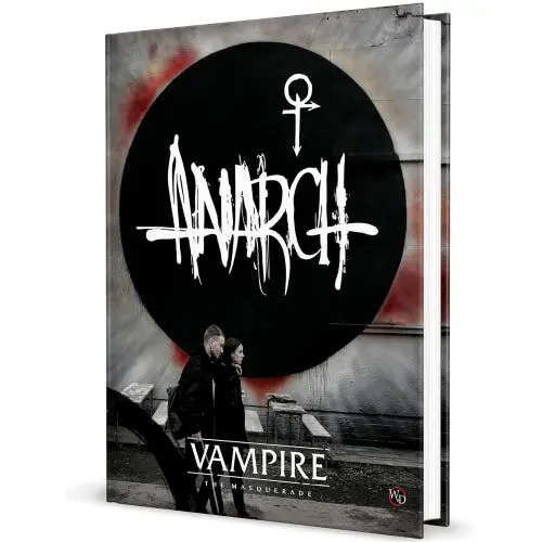 RENEGADE GAME STUDIOS Vampire The Masquerade 5th Edition Roleplaying Game Anarch Sourcebook