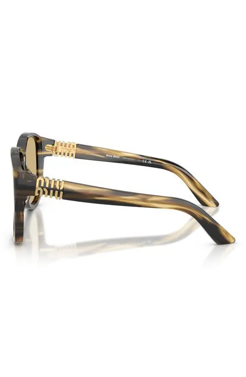 Miu Miu 61mm Pilot Sunglasses
