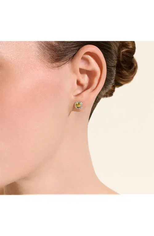 John Hardy Jh Essential Stud Earrings - Silver/gold