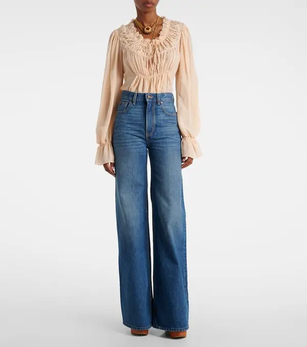 Chloé High-rise Flared Jeans