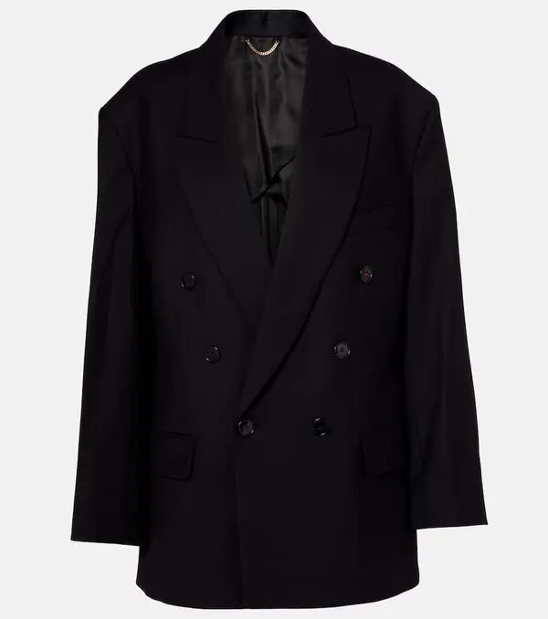 Victoria Beckham Double-breasted Blazer - Black