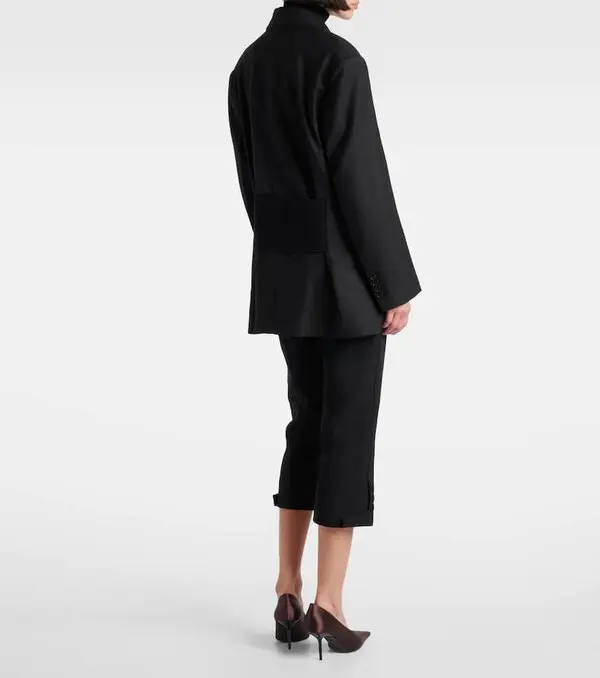 Victoria Beckham Double-breasted Blazer - Black